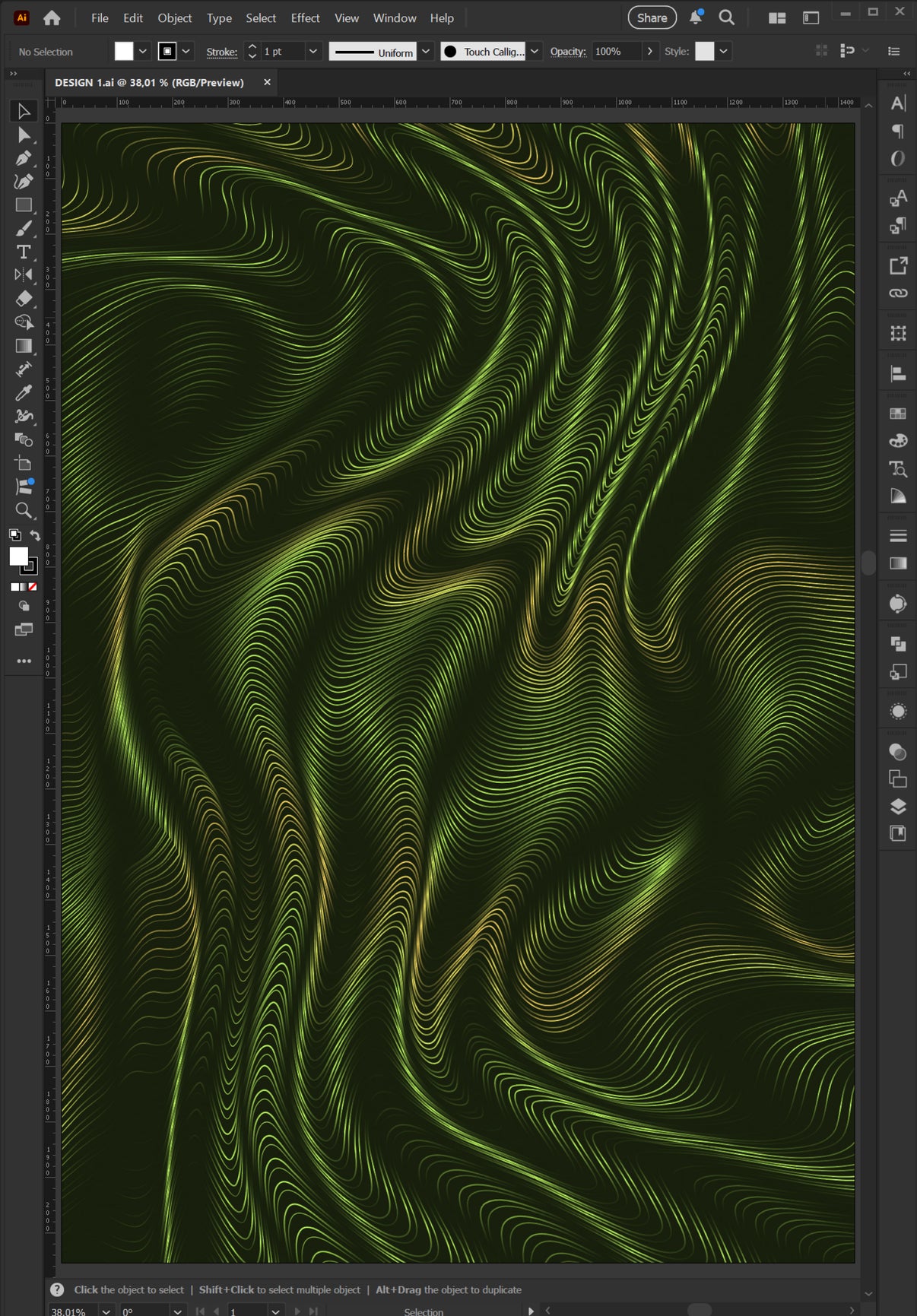 4 Vector Texture Pack – Abstract Waves – AI & EPS Files – Mockups Reward